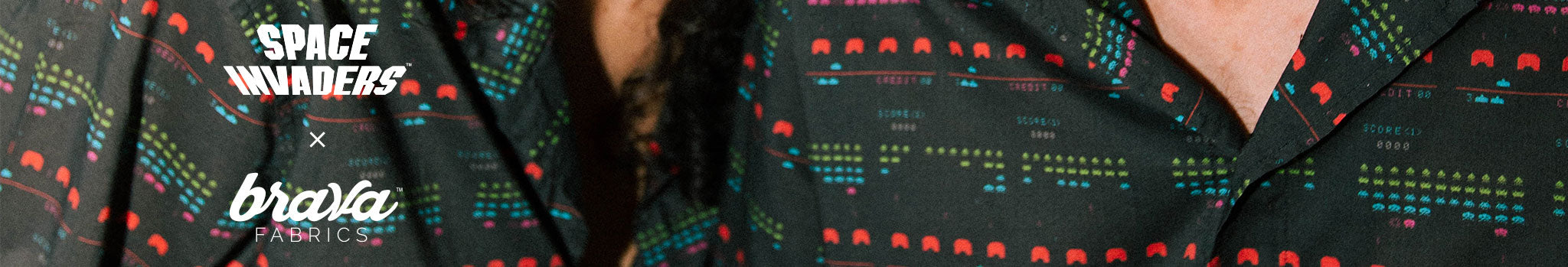Space Invaders x Brava - Brava Fabrics